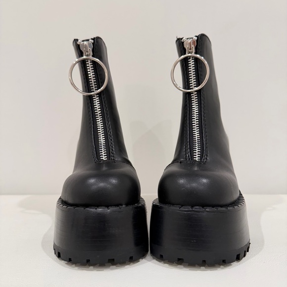 Current Mood | Shoes | Current Mood Black Platform Combat Boots | Poshmark